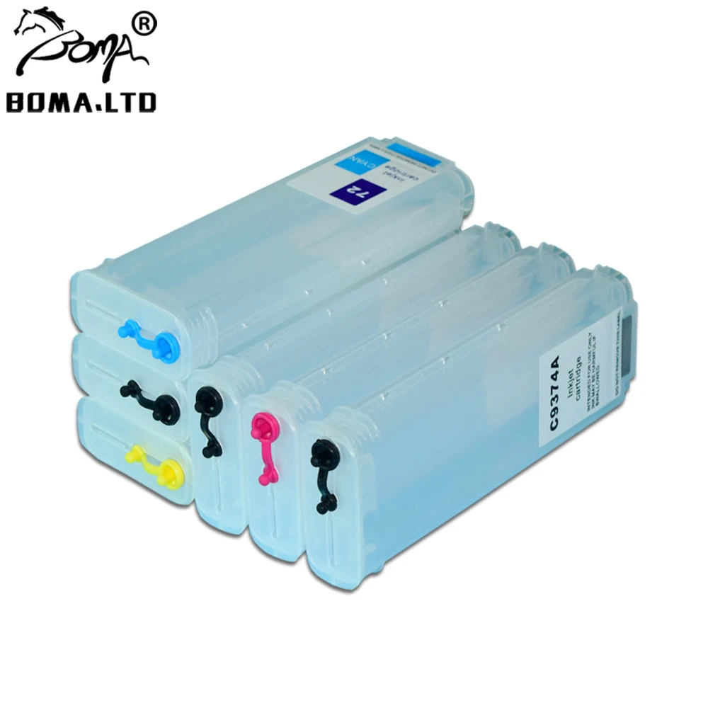 280ML With Auto Reset Chip Refill Ink Cartridge For HP HP72 72 ...
