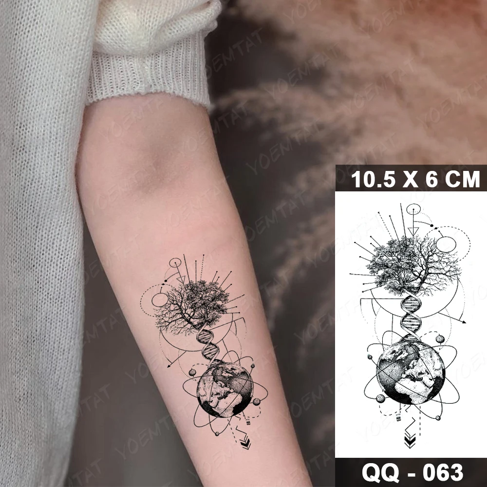 Fibonacci Flower Tattoo