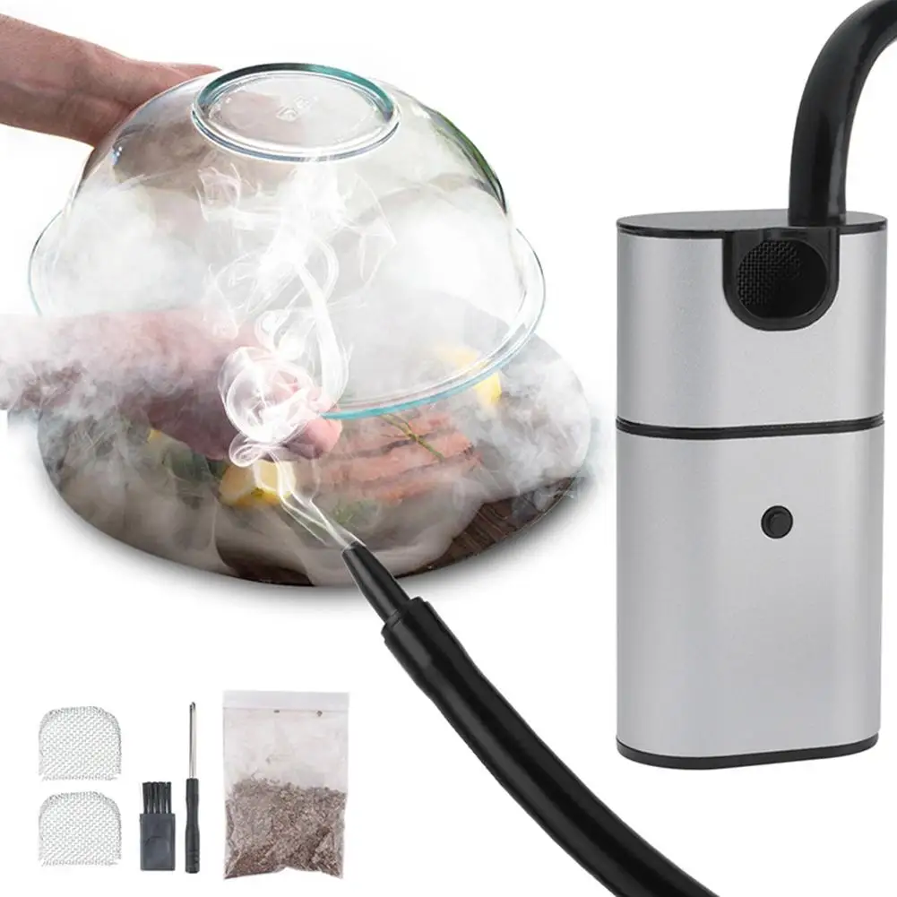 Molecular Cuisine Smoking Food Cold Smoke Generator Meat Burn Cooking ...
