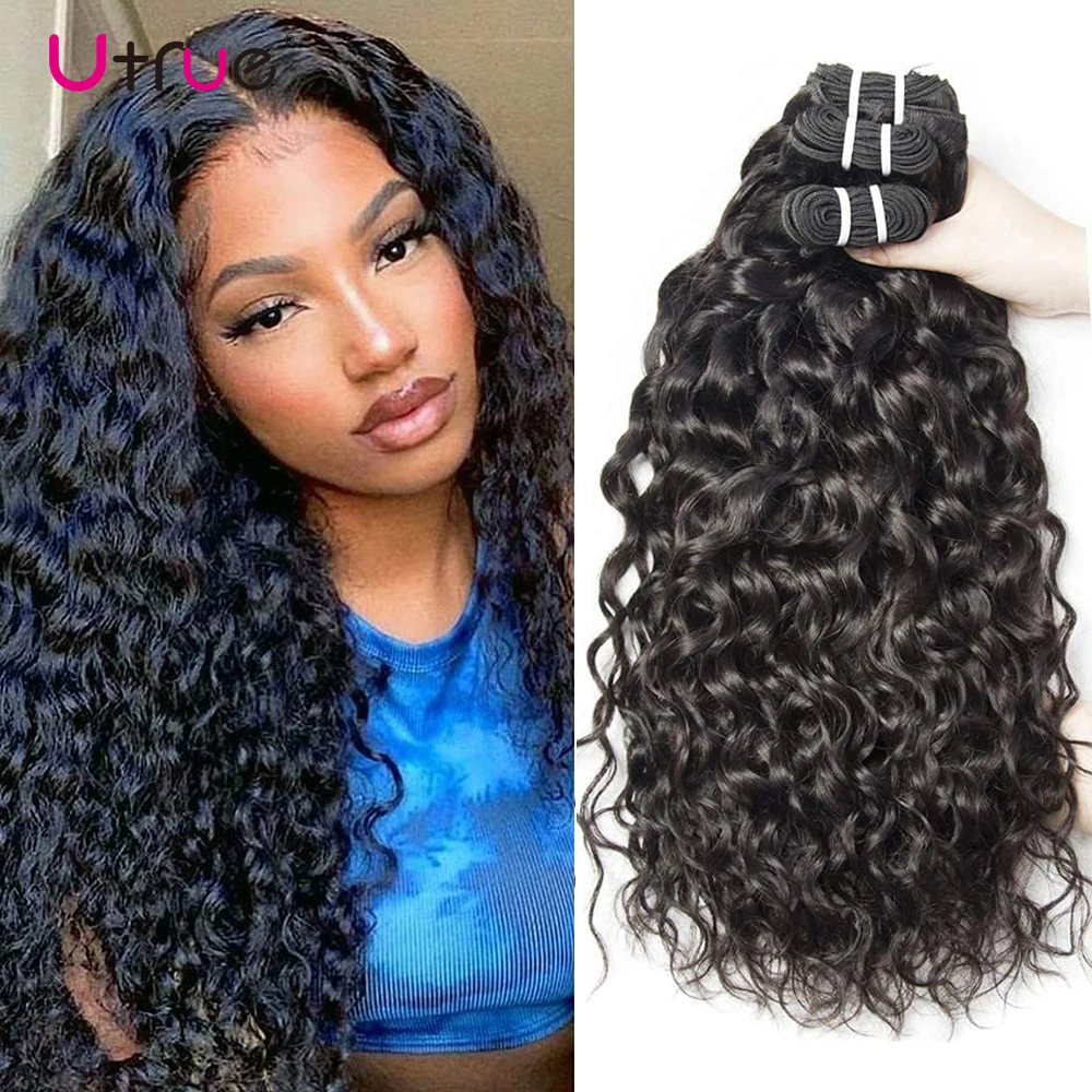 Wet And Wavy Weave Indian Remy