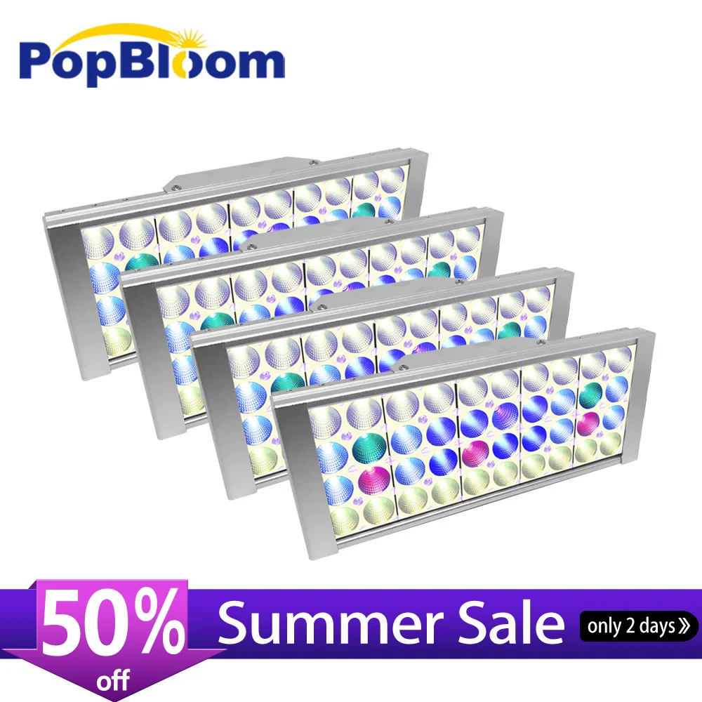 PopBloom programable inteligente led Luz de acuario 150cm tanque de ...