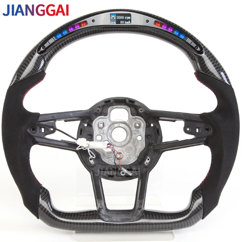 Fit For Audi R8 Tts Tt Steering Wheel 2016-2020 Models Alcantara Led ...