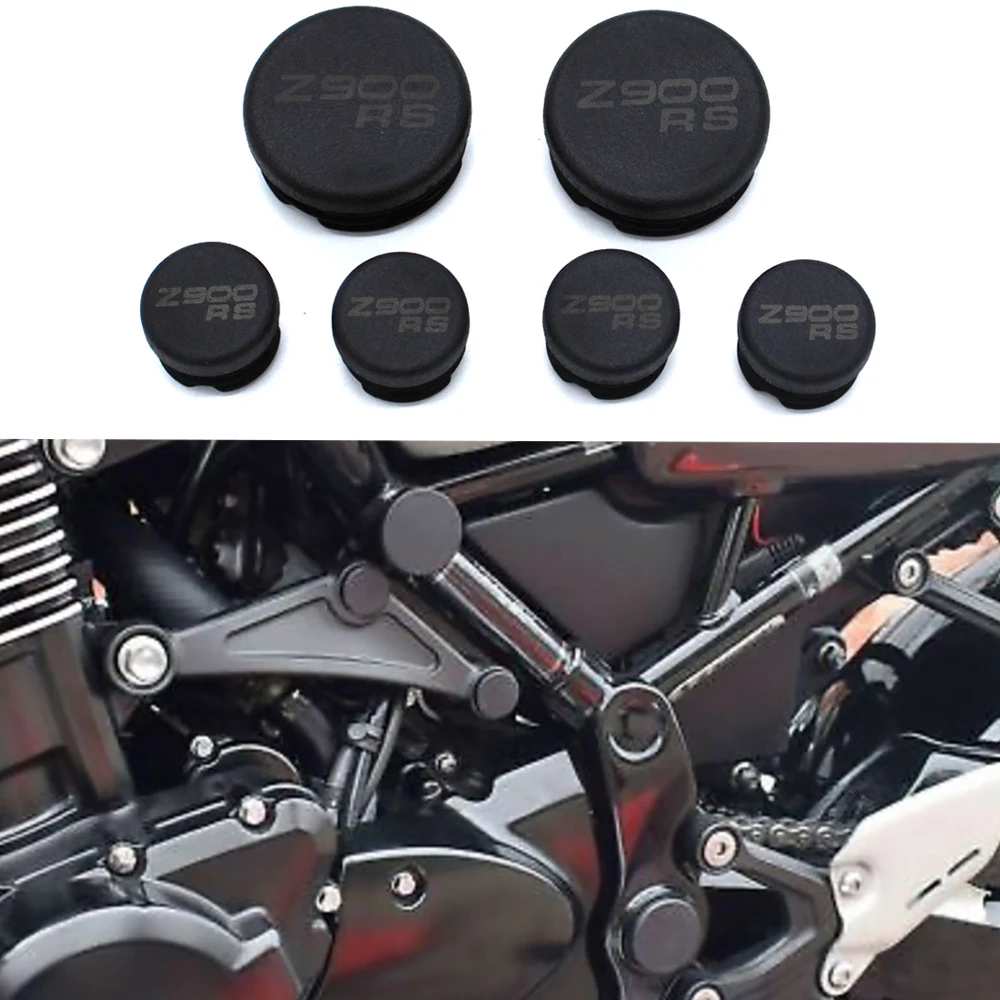 Motorcycle-Frame-Hole-Cover-Caps-Plug-Decorative-Frame-Cap-Set-Accessories-For-Kawasaki-Z900RS ...