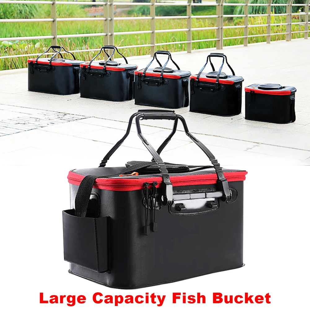 Online watch shopping Newest and best here Folding fishing bag bucket ...
