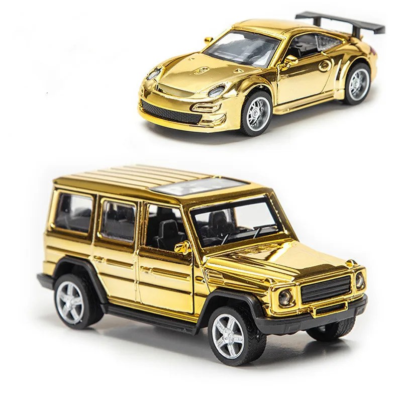 Gold Color Car