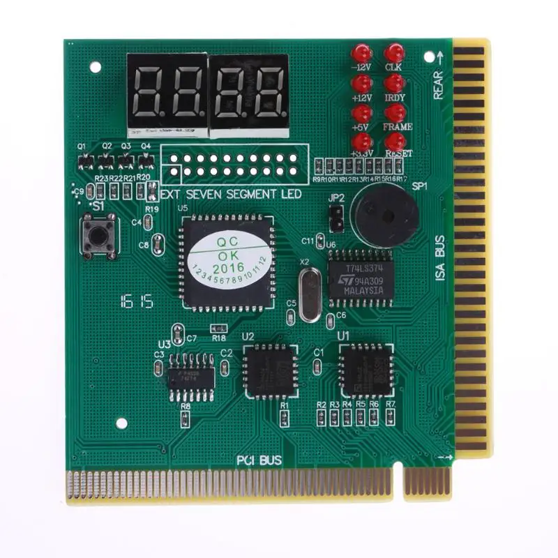 New 4 Digit PC Analyzer Diagnostic Post Card Motherboard Post Tester ...