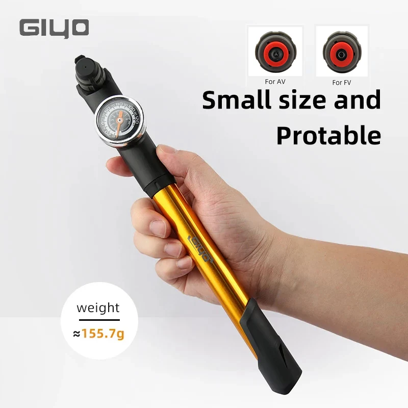 Giyo-120psi-Bike-Pump-Mini-Hand-Bicycle-Pump-Hidden-Hose-Design-T ...