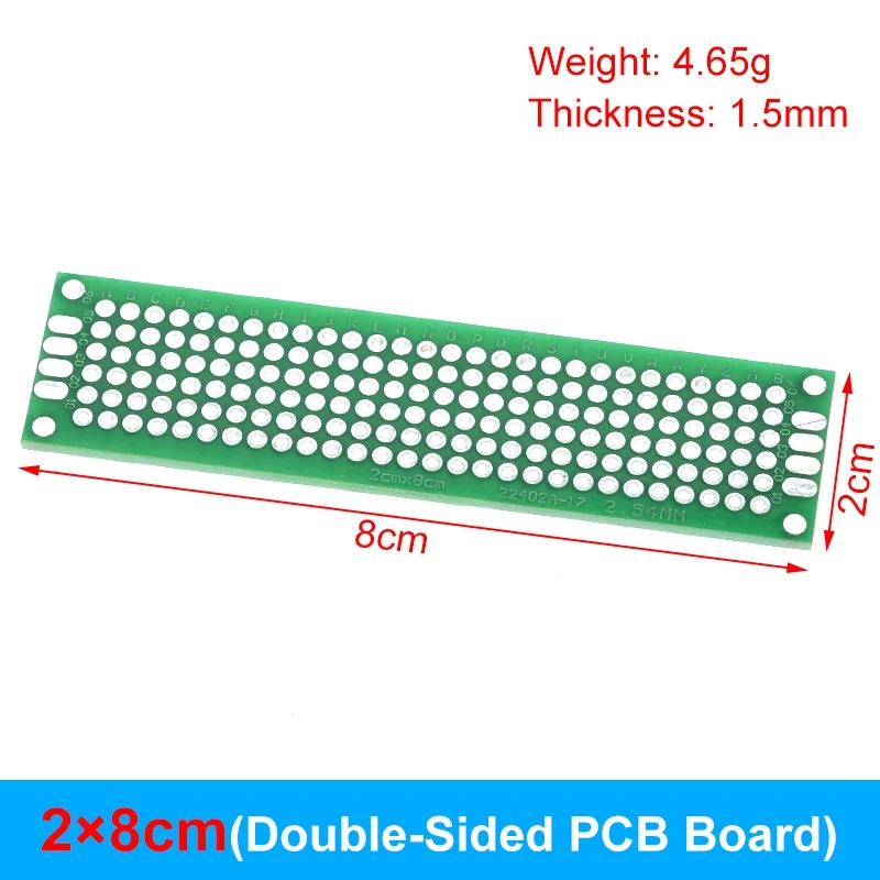 2x8 3x7 4x6 5x7 6x8 7x9 8x12 9x15 cm Double Side Prototype DIY ...