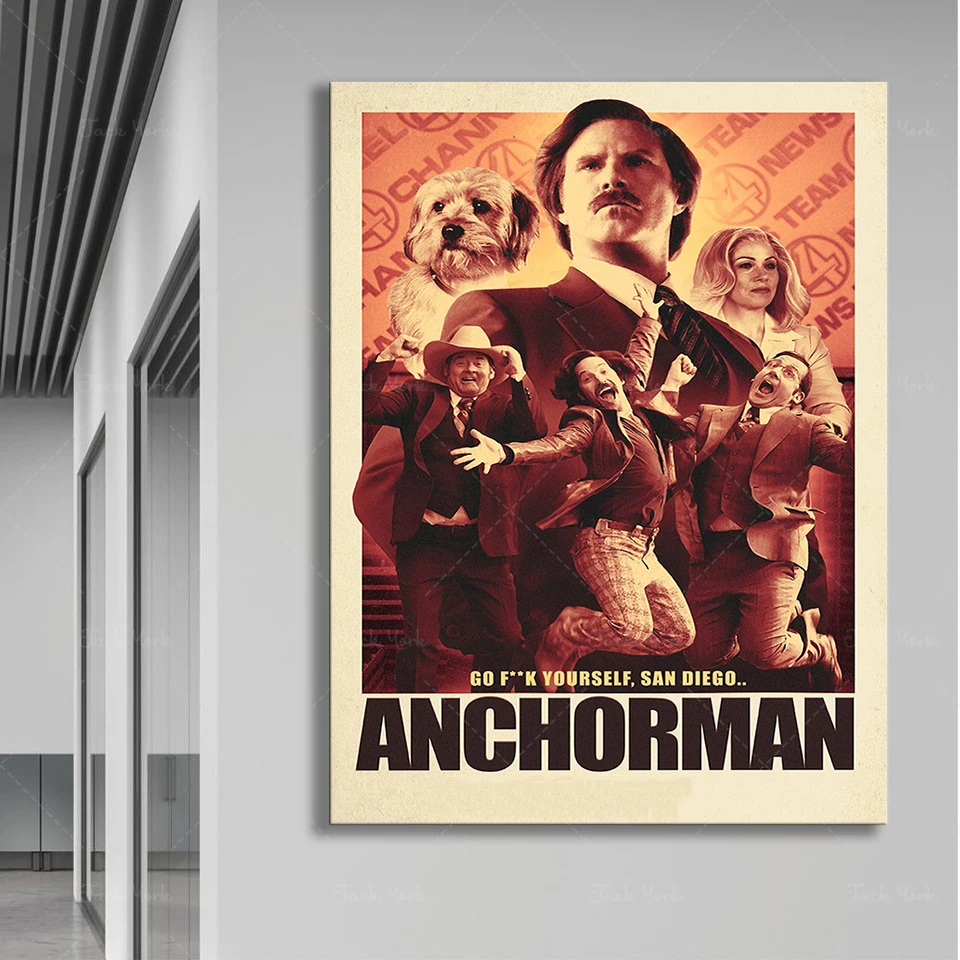 Anchorman 2 Cover Art