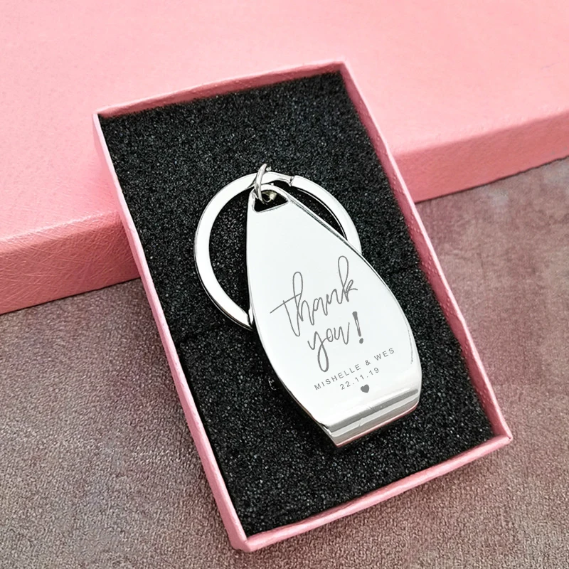 10x-Free-Engraved-Personalised-Wedding-Favour-Keyring-Bottle-Opener ...