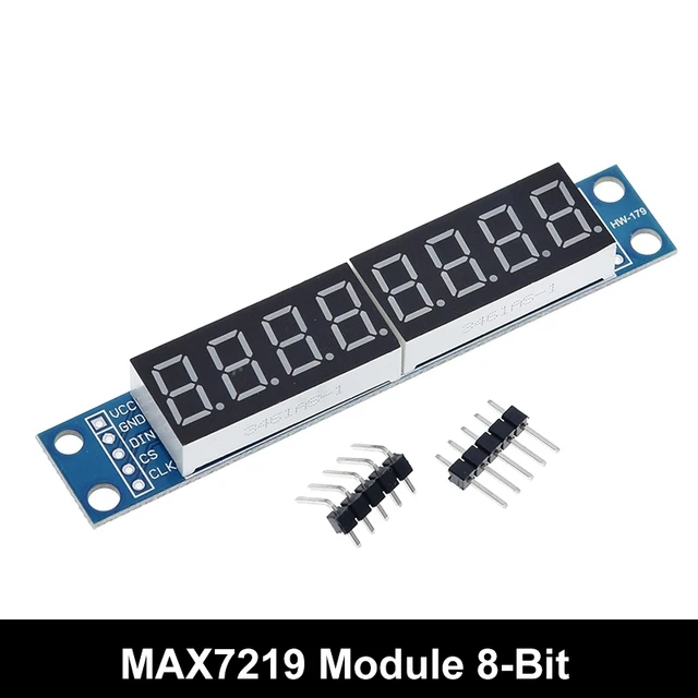 MAX7219 Dot Matrix Module Microcontroller Module Control Module Display Module 4 In One Display ...