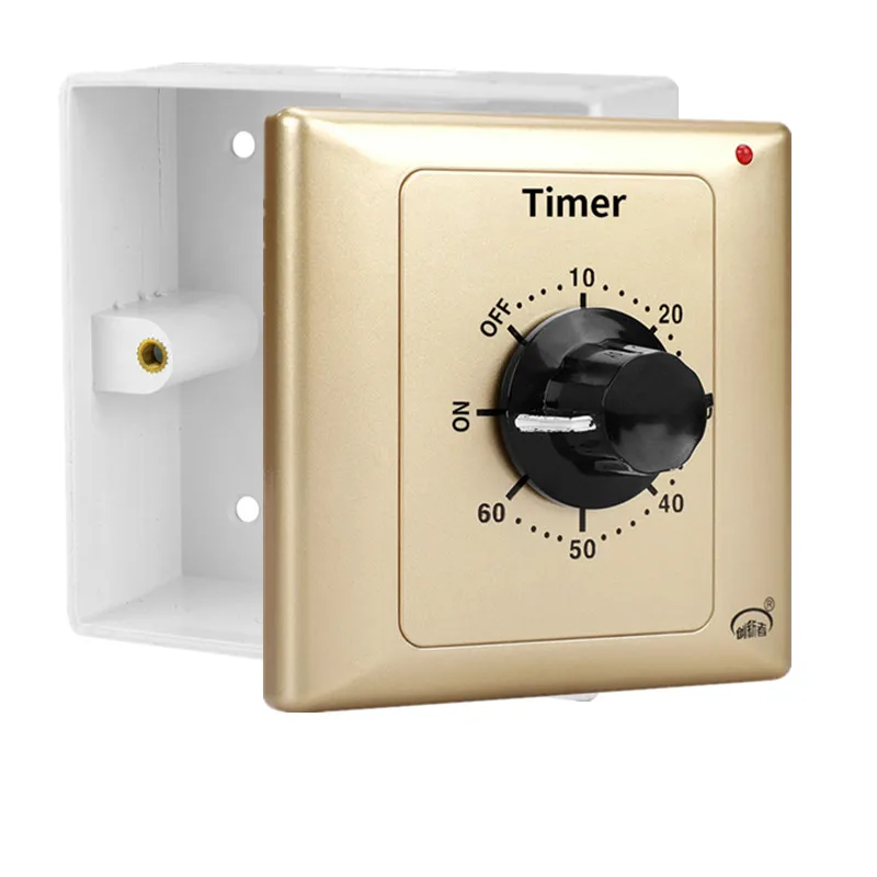 60min-Timer-Switch-220V-Golden-Controller-Countdown-Automatic-Power-off ...