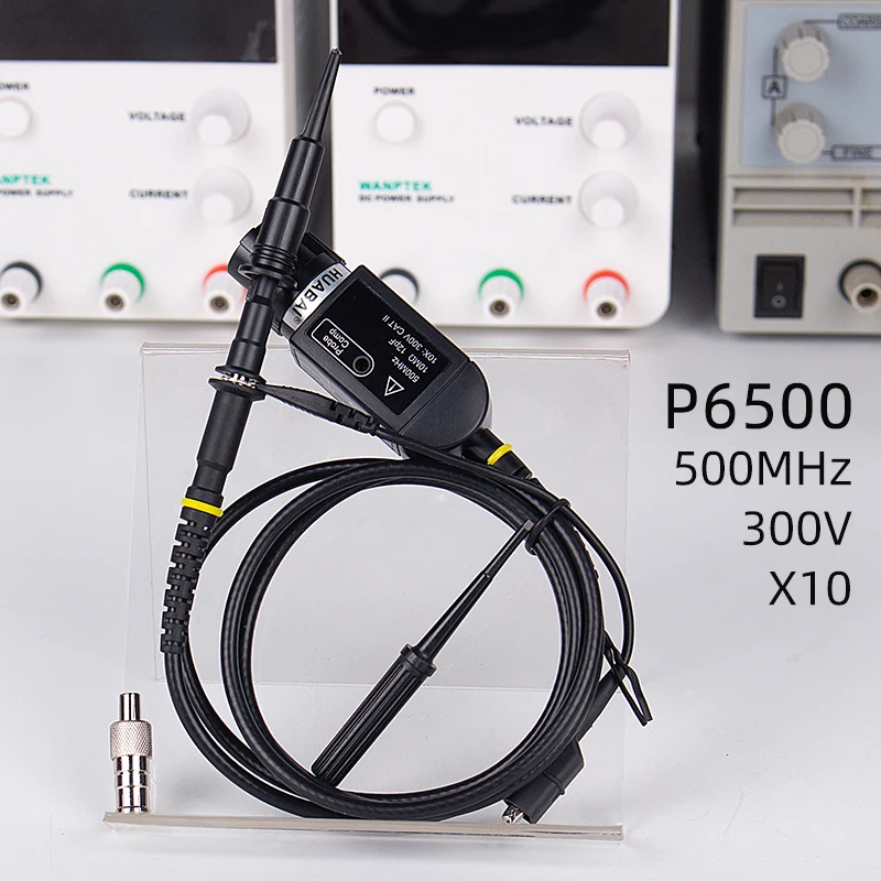 P6100-Oscilloscope-Probe-DC-100MHz-Scope-Clip-Probe-200Mhz-500Mhz ...