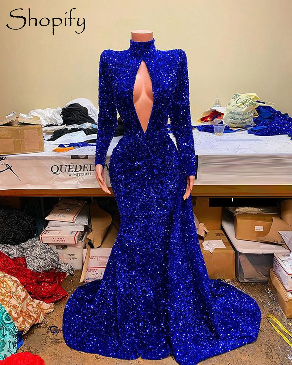 Royal Blue Ball Gown Prom Dresses 2022