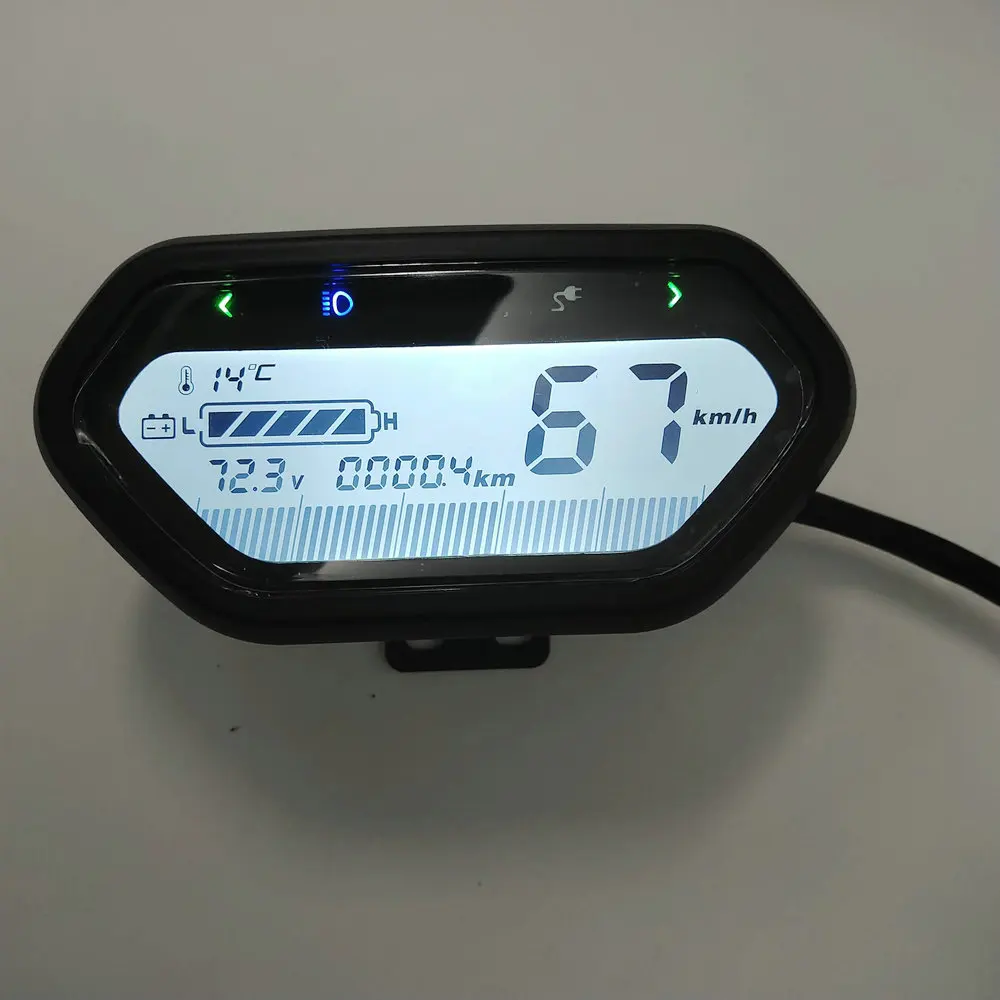 Electric Scooter Display 48v60v72v84v96v120v Speed/light/odo/battery ...