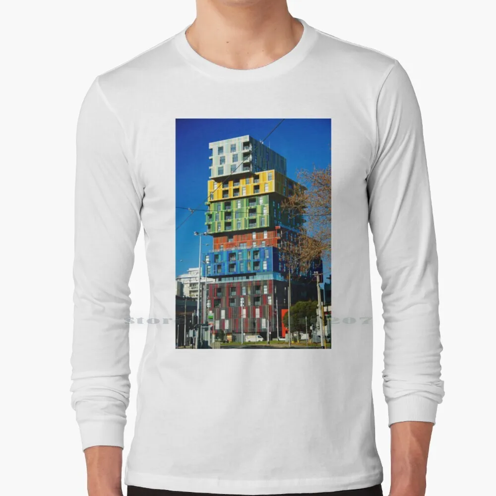 The-Apartments-T-Shirt-100-Pure-Cotton-Boxes-Building-Apartment-St ...