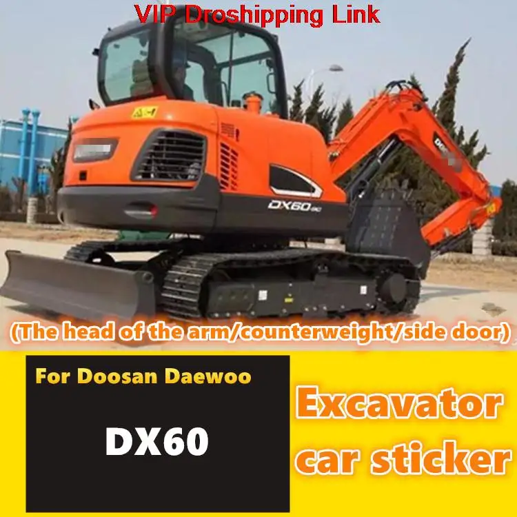 For-excavator-parts-Doosan-Daewoo-DX60-new-and-old-logo-counterweight ...