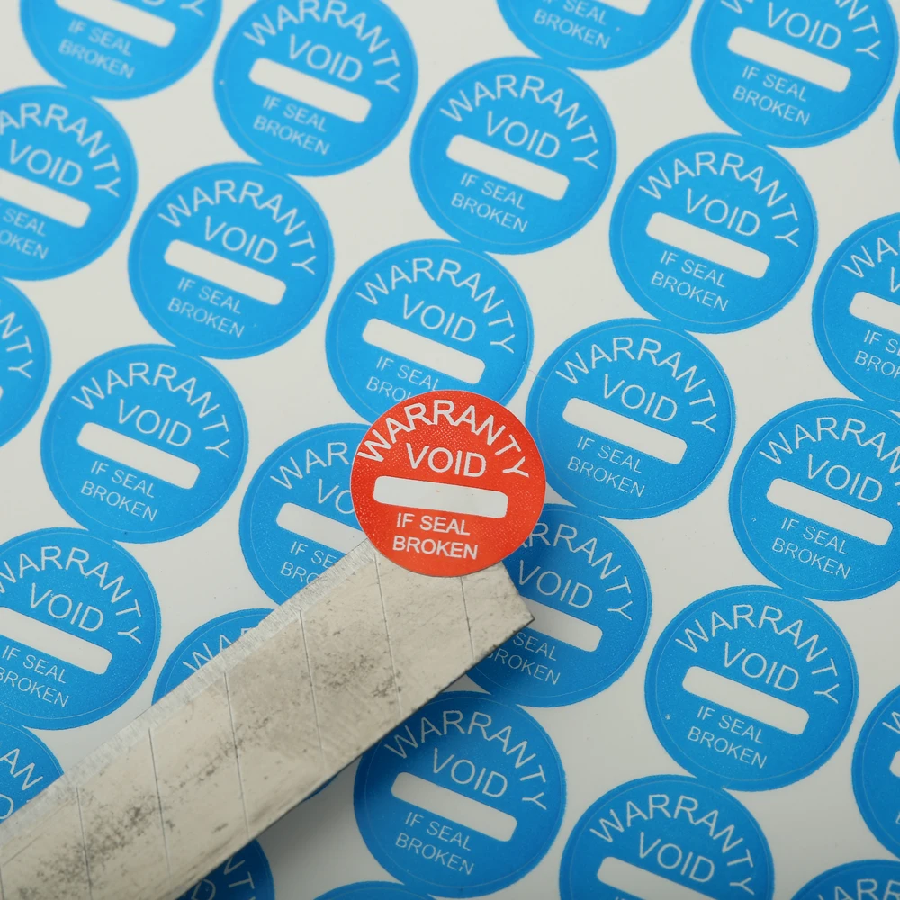 Void Warranty Stickers | 10mm Diameter Stickers | Seal Sticker Label ...