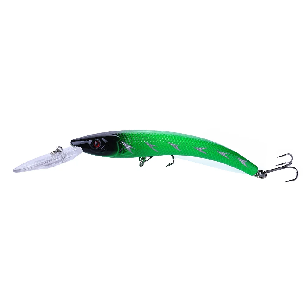 15.5cm 16.3g Wobbler Bibbed Minnow Fishing Lure" - Easy Fishing Tackle