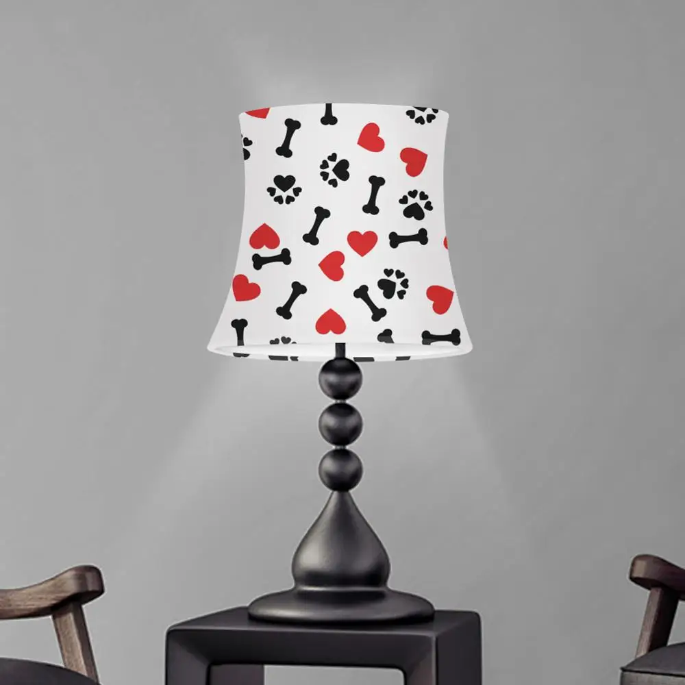 Modern-Cloth-Lamp-Covers-Dog-Paws-Printed-Lampshade-Wall-Art-Deco-Lamp ...