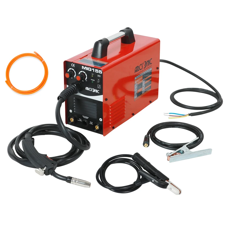 MIG155 IGBT 220V MMA/MIG/Flux wire /Solid wire welding Machine Portable ...