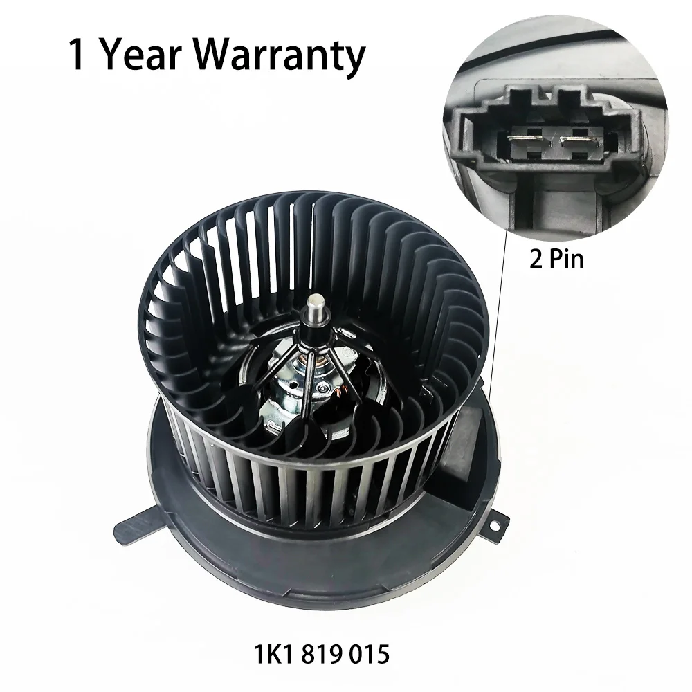 Front Heater Blower Motor Left steering wheel 1K1819015 1K1 819 015 ...