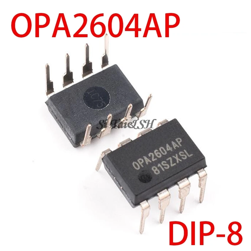 5PCS OPA2604AP DIP8 OPA2604A DIP OPA2604 DIP 8 2604AP Dual FET Input ...