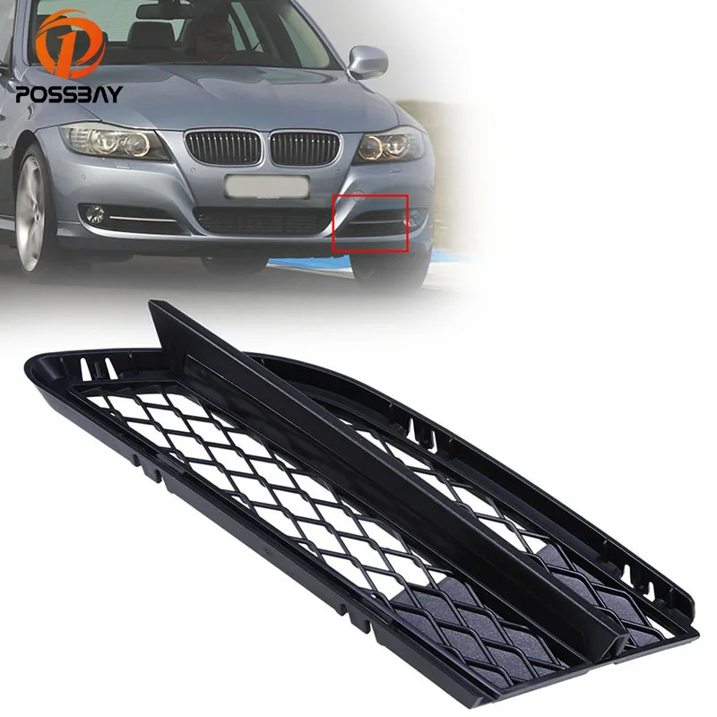 POSSBAY Left Front Bumper Side Lower Grille Vent for BMW 3 Series E90 ...
