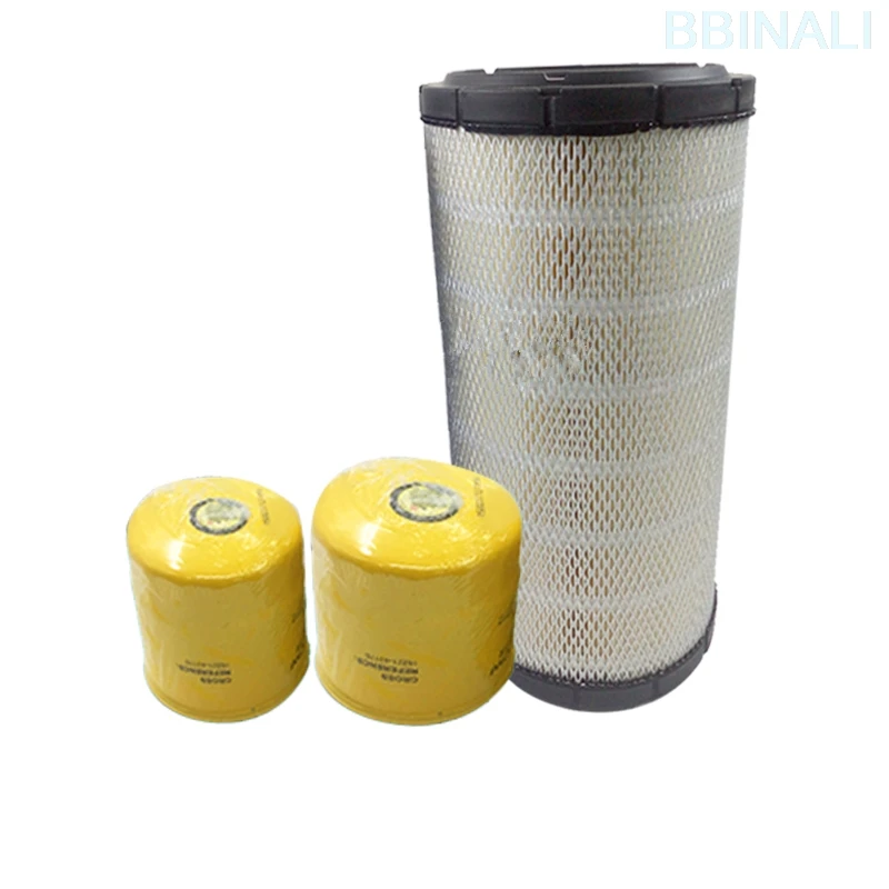 For Sany Sy75-8-9 Excavator Air Filter Diesel Filter Oil Filter ...