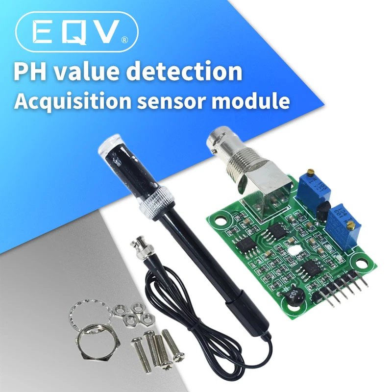 1set Liquid Ph 0-14 Value Detection Regulator Sensor Module Monitoring ...