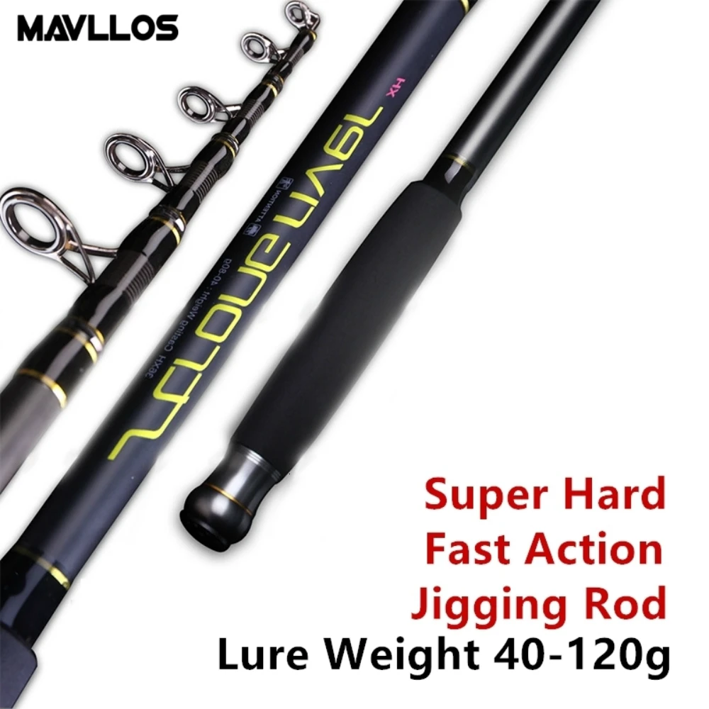 Mavllos Saltwater Fishing Telescopic Rod 2.7m 3.0m 3.3m 3.6m Lure ...