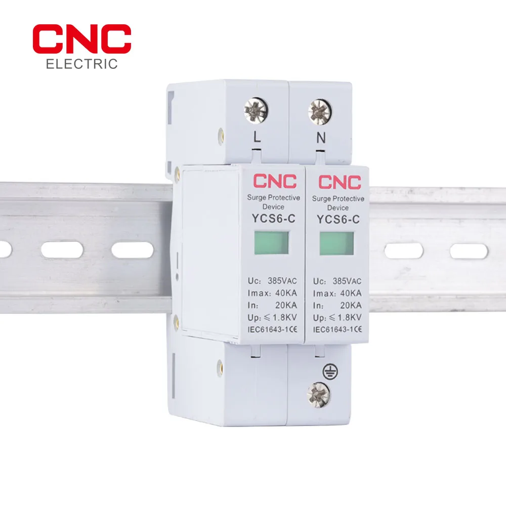 CNC-YCS6-C-AC-SPD-2P-House-Surge-Protector-protection-Protective-Low ...