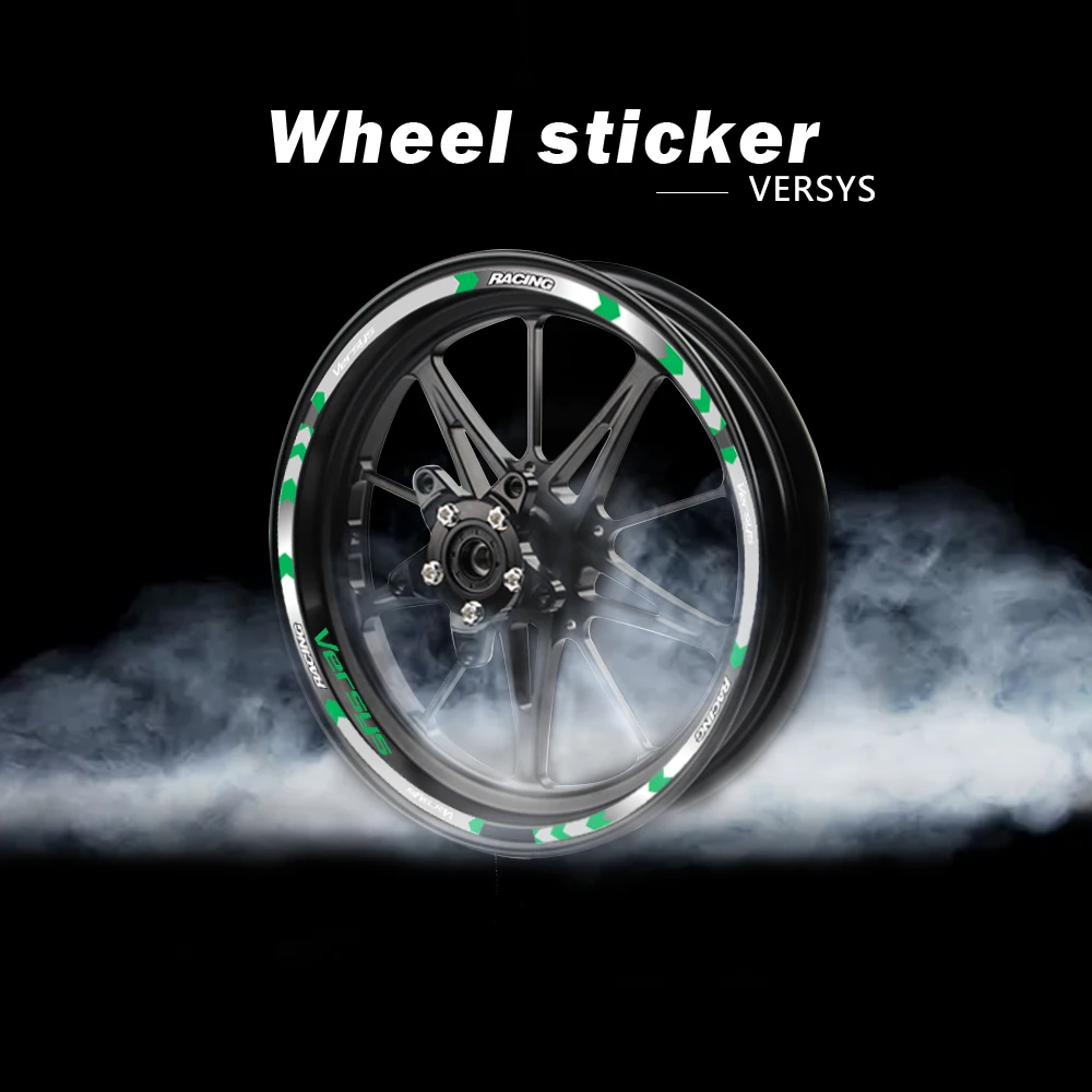 Motorcycle Wheel Sticker Reflective Rim Stripe Tape Motorbike Decal ...