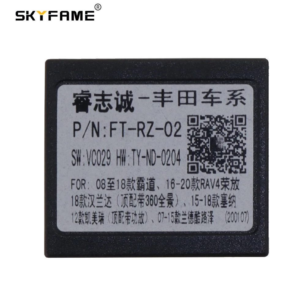 Raise Car Canbus Box Adapter For Toyota RAV4 Prado Sienna Highlander Camry Land Cruiser CHR ...