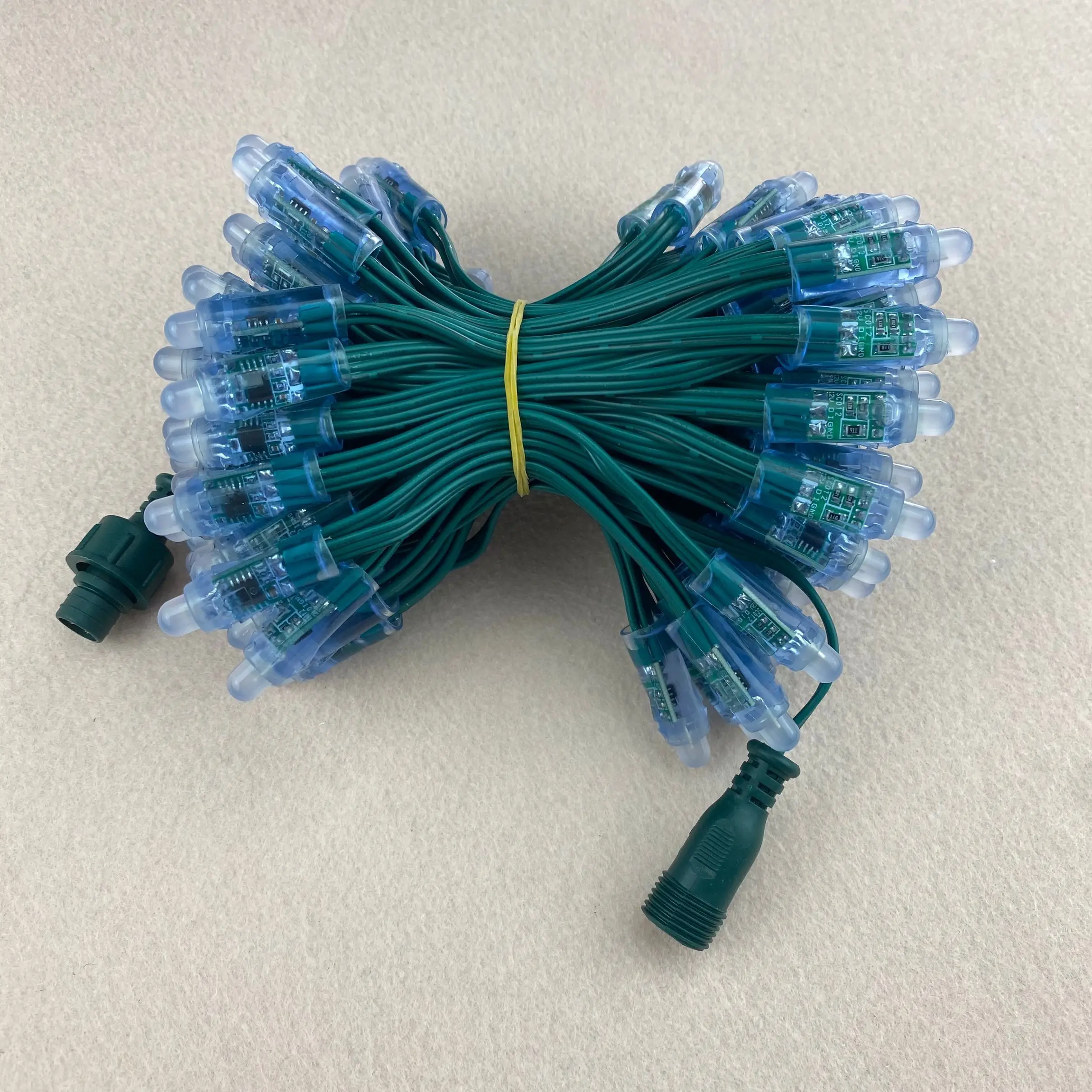 Free Shipping/1500pcs 50ct/100ct 4 Inches/dc12v Ws2811/resistor Bullet ...