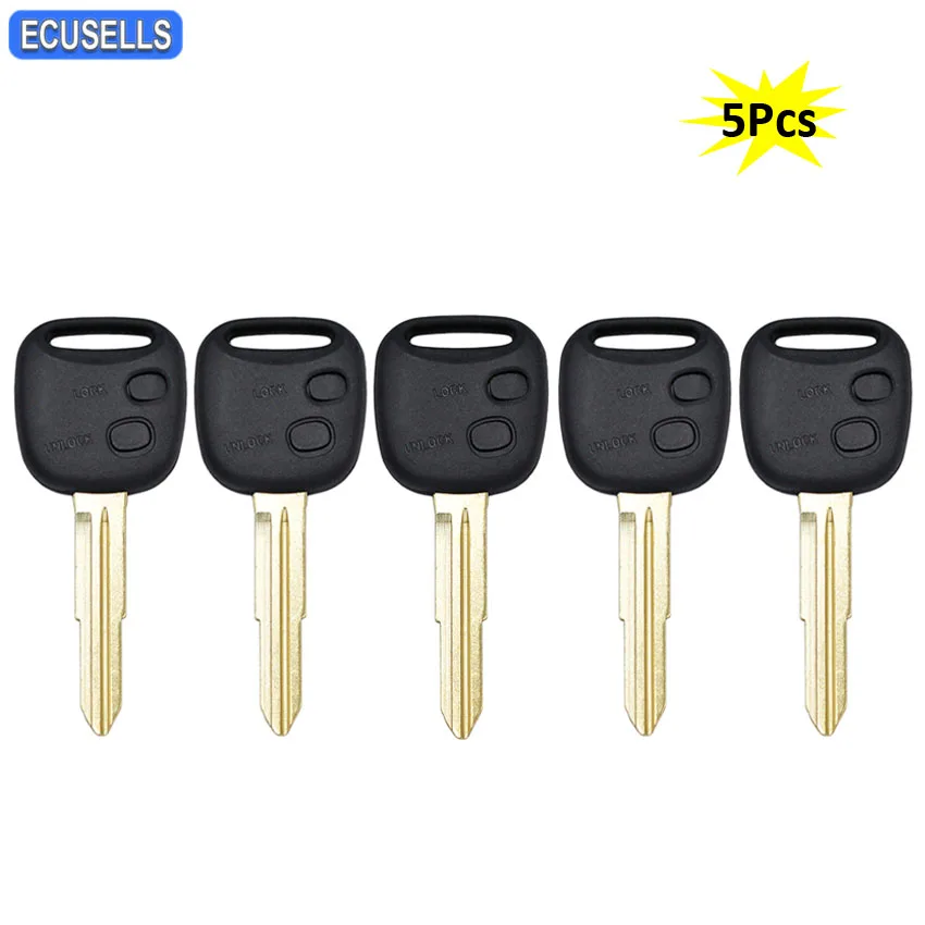 5 Pcs/Lot New Replacement 2 Button Remote Key Shell Case Fob Smart Car ...