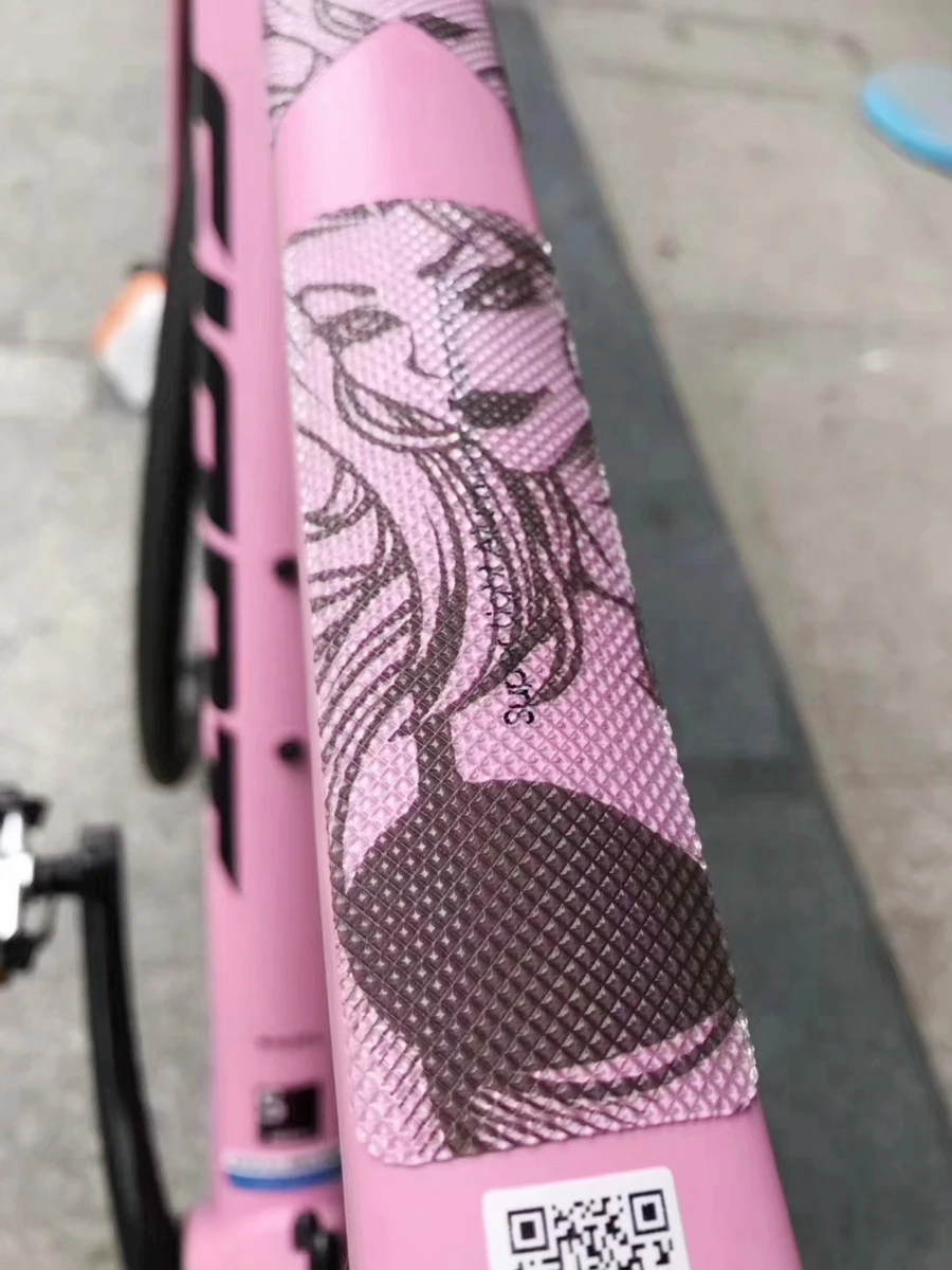 JANTE - ROUE,cadre de vélo 3D,protection anti-rayures,vtt,route ...