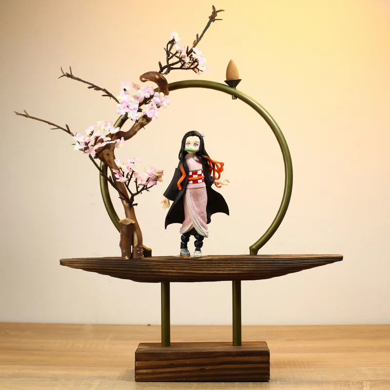 Devil's Blade Anime Figures Kamado Tanjirou Nezuko Demon Slayer Pvc ...