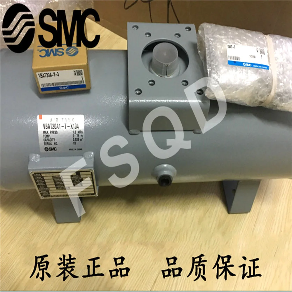 SMC Air TANK VBAT Series นิวเมติกส่วนประกอบ VBAT20A1 T X104 VBAT38A1 T ...
