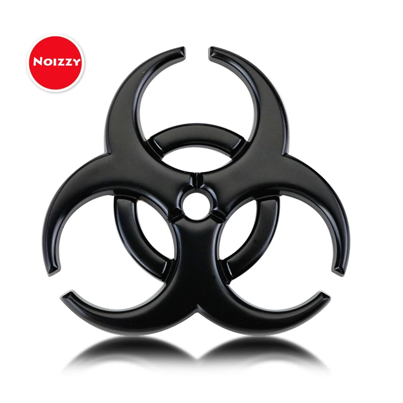 Noizzy Biological Hazard Logo Sign Emblem Car Stickers Metal Umbrella ...