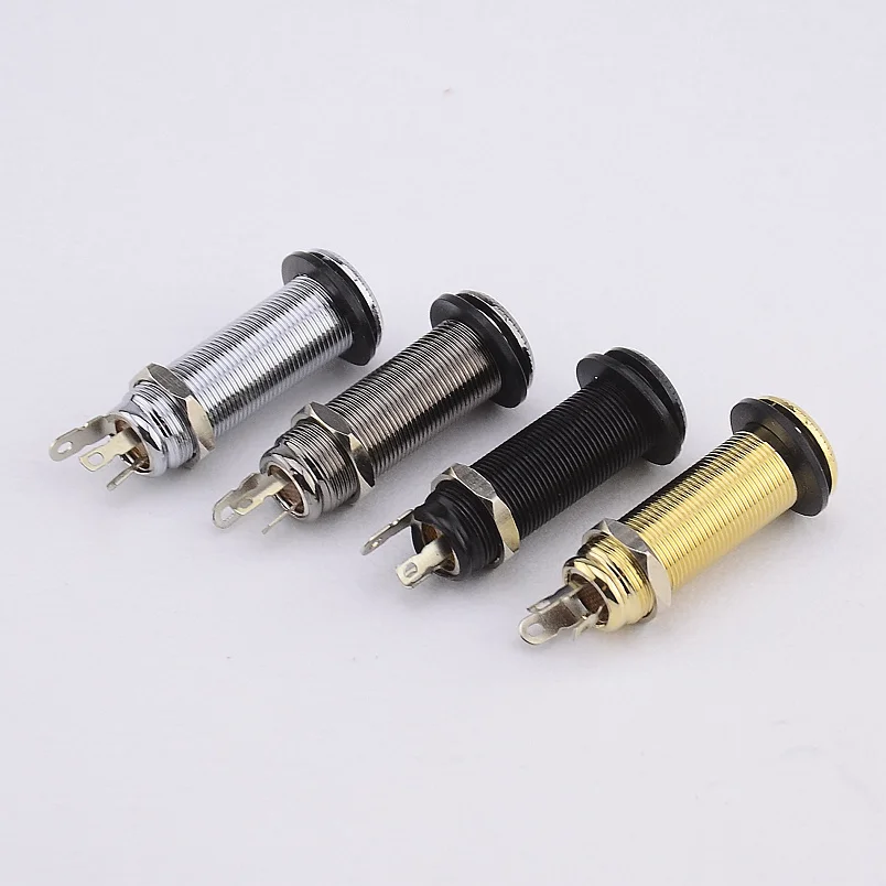 Made-in-Korea-1-Piece-GuitarFamily-Stereo-Long-Threaded-Output-Jack-for ...