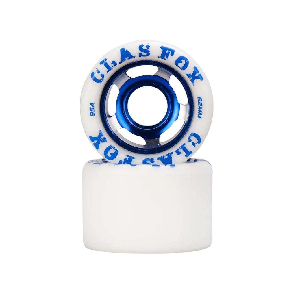 CLAS-FOX-95A-62x42mm-Speed-Derby-Wheels-Aluminum-Roller-Skate-Wheels-Outdoor-Roller-Replacement ...