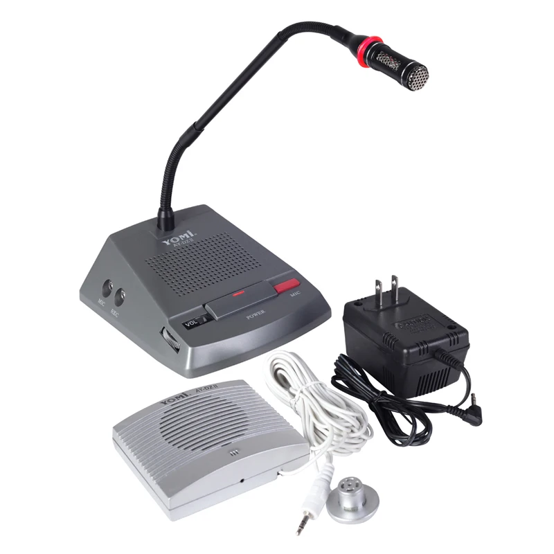 HTDZ-HT-DZII-Talk-Back-System-Two-Way-Window-Intercom-Loudspeakers-For ...