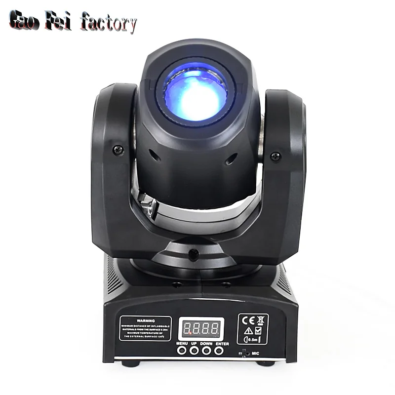 Led Inno Pocket Spot Mini Moving Head Light 10W Dmx Dj 8 Gobos Effect ...