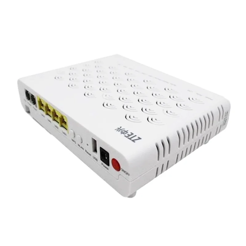 FTTH-Epon-Onu-ZTE-Modem-Fiber-Optical-Telecom-ZTE-F460-V6-0-Router-1GE ...