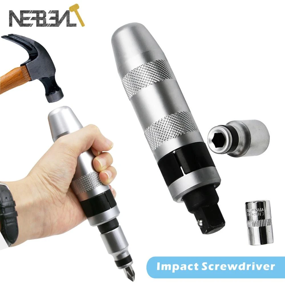 Professional Multi-purpose Heavy Duty Shock Screw Driver Chisel Bits ...