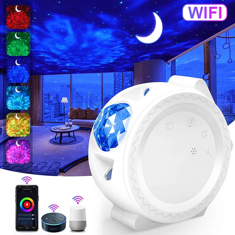 Smart-Starry-Sky-Projector-Galaxy-Projector-3in1-Night-Light-Ocean ...