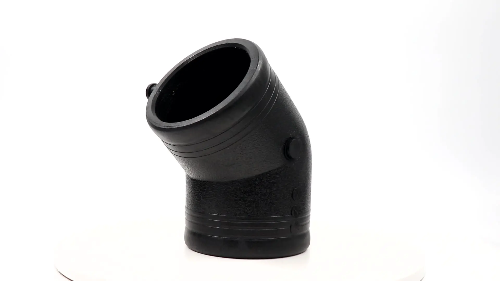 DN315 전자 융합 조인트 dn50 dn500 Hdpe 피팅 플라스틱 파이프 피팅 물 공급 HDPE 45도 팔꿈치|파이프 ...