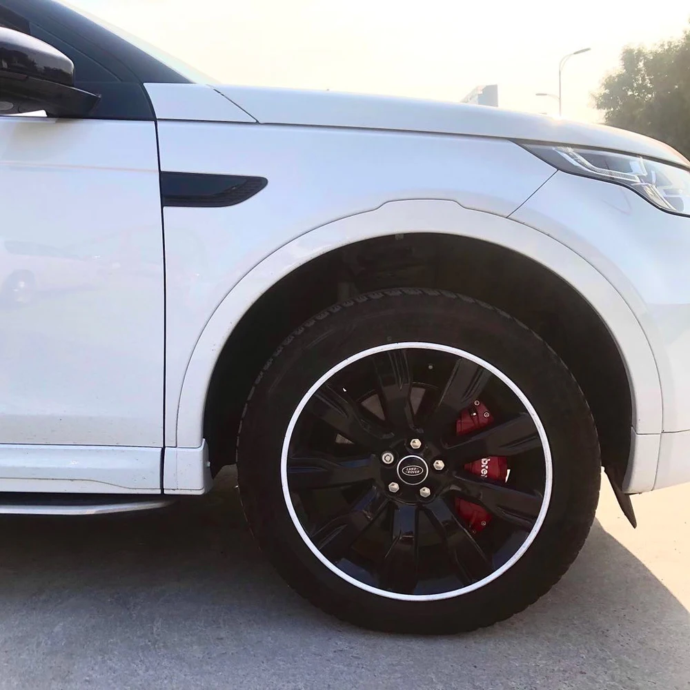 black Car Accessories Set R16″R17″R18″R19″R20″ Inch Hub Caps Skin Rim Cover For Hot Wheels ...