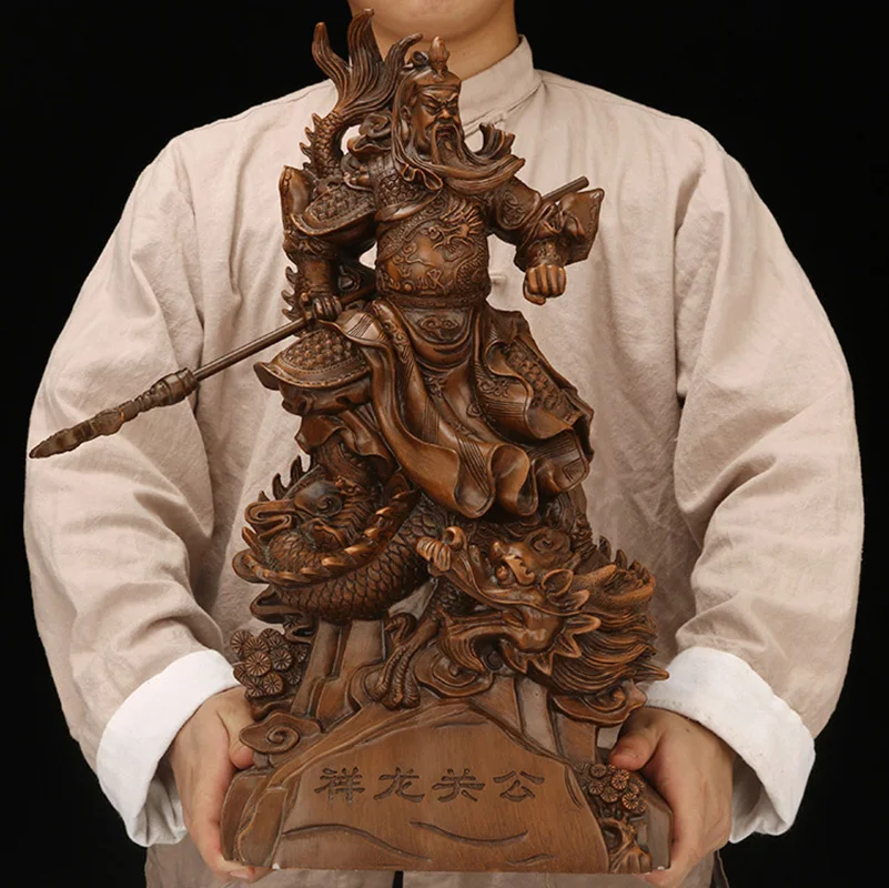 Patung-Xianglong-Guan-Gong-Ukuran-Besar-Patung-Seni-Modern-Resin-Dewa ...